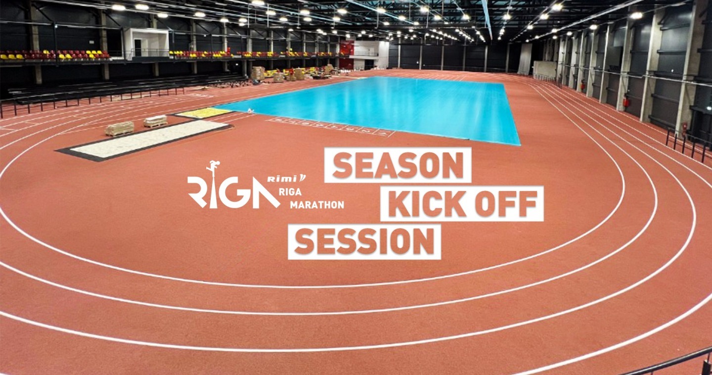 First training session of the 2024 season — Rimi Riga Marathon