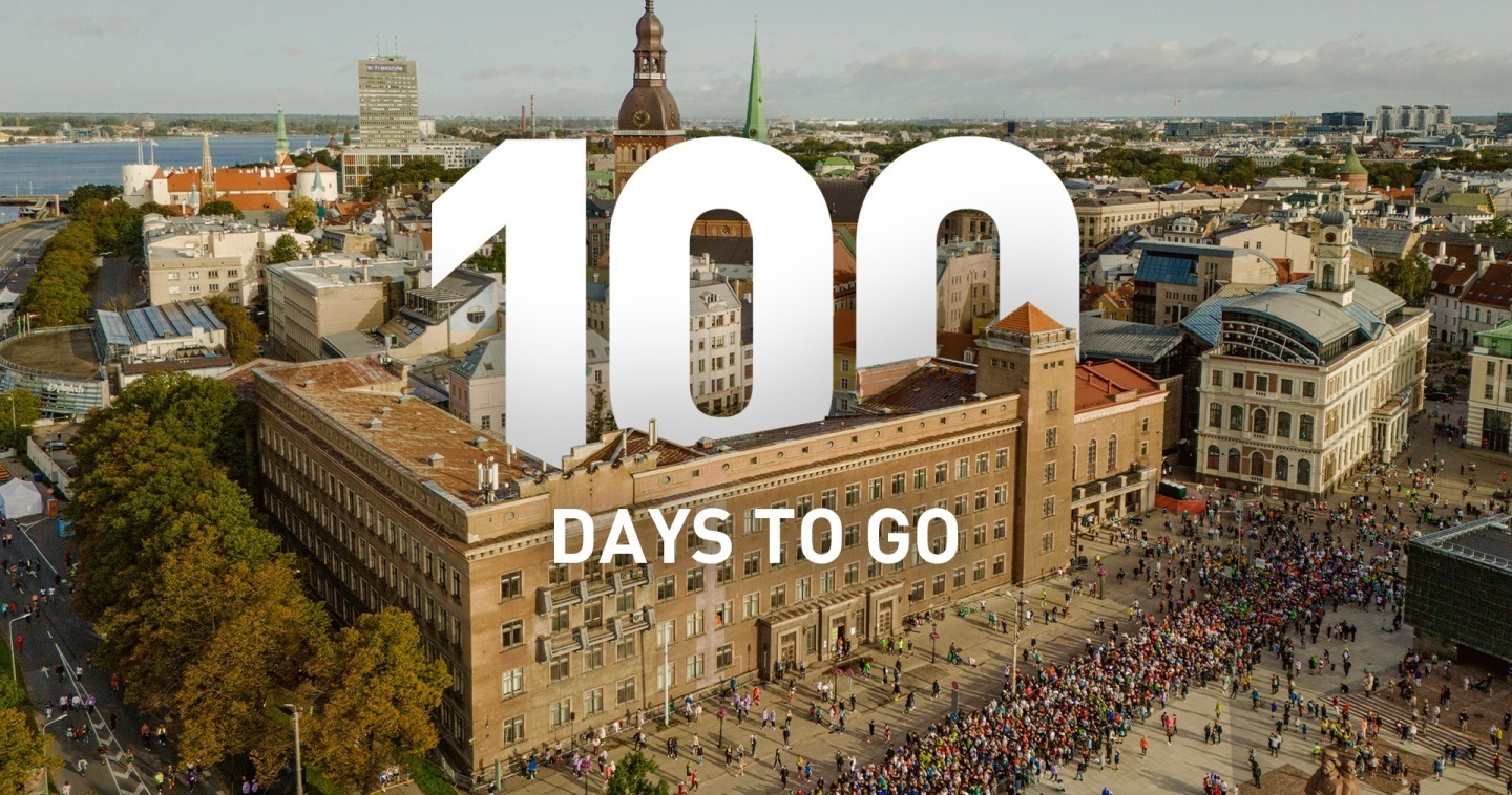 100 days to go until Rimi Riga Marathon 2024 — Rimi Riga Marathon