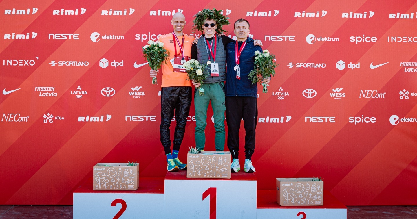 Award Ceremony — Rimi Riga Marathon