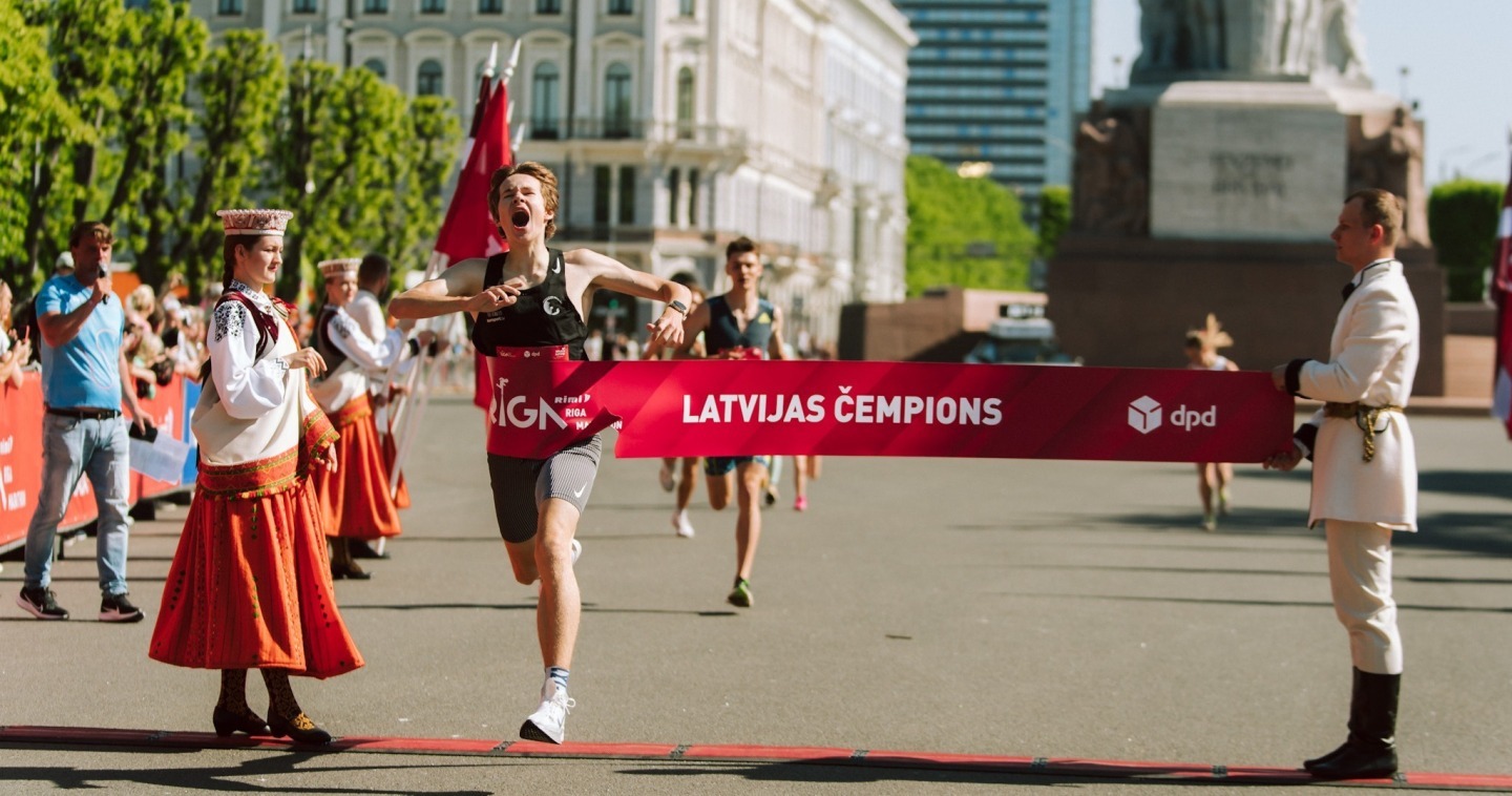 Latvian Champions crowned in the DPD mile — Rimi Riga Marathon