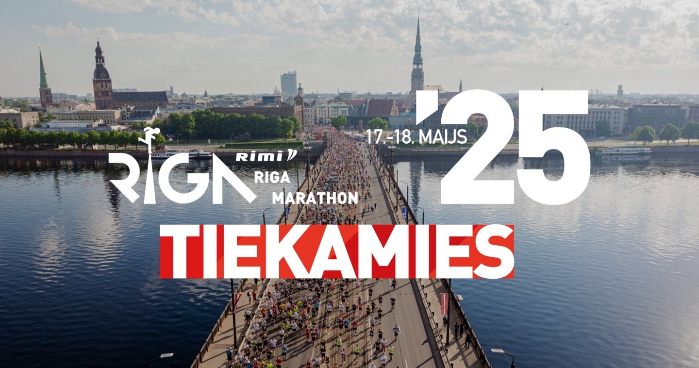 Tiekamies 2025. gadā Rimi Rīgas maratona 35. jubilejas sezonā! — Rimi ...